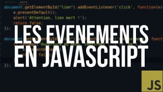 Tuto JS - #12 Les événements en JavaScript - PrimFX.com